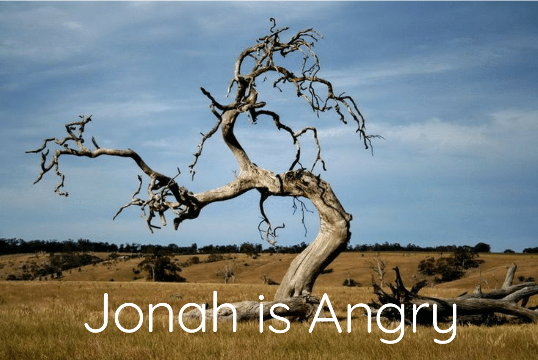 Jonah is Angry - Living Faith Community Presbyterian Church Baxter, Ontario